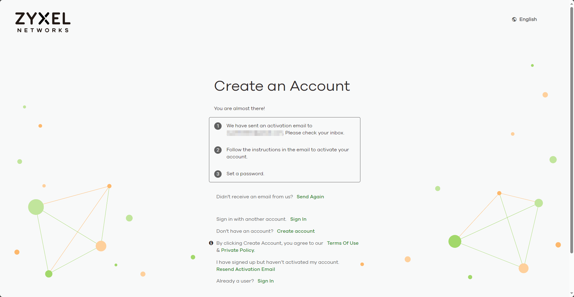 [NEBULA] How to register a Nebula CC account? — Zyxel Community