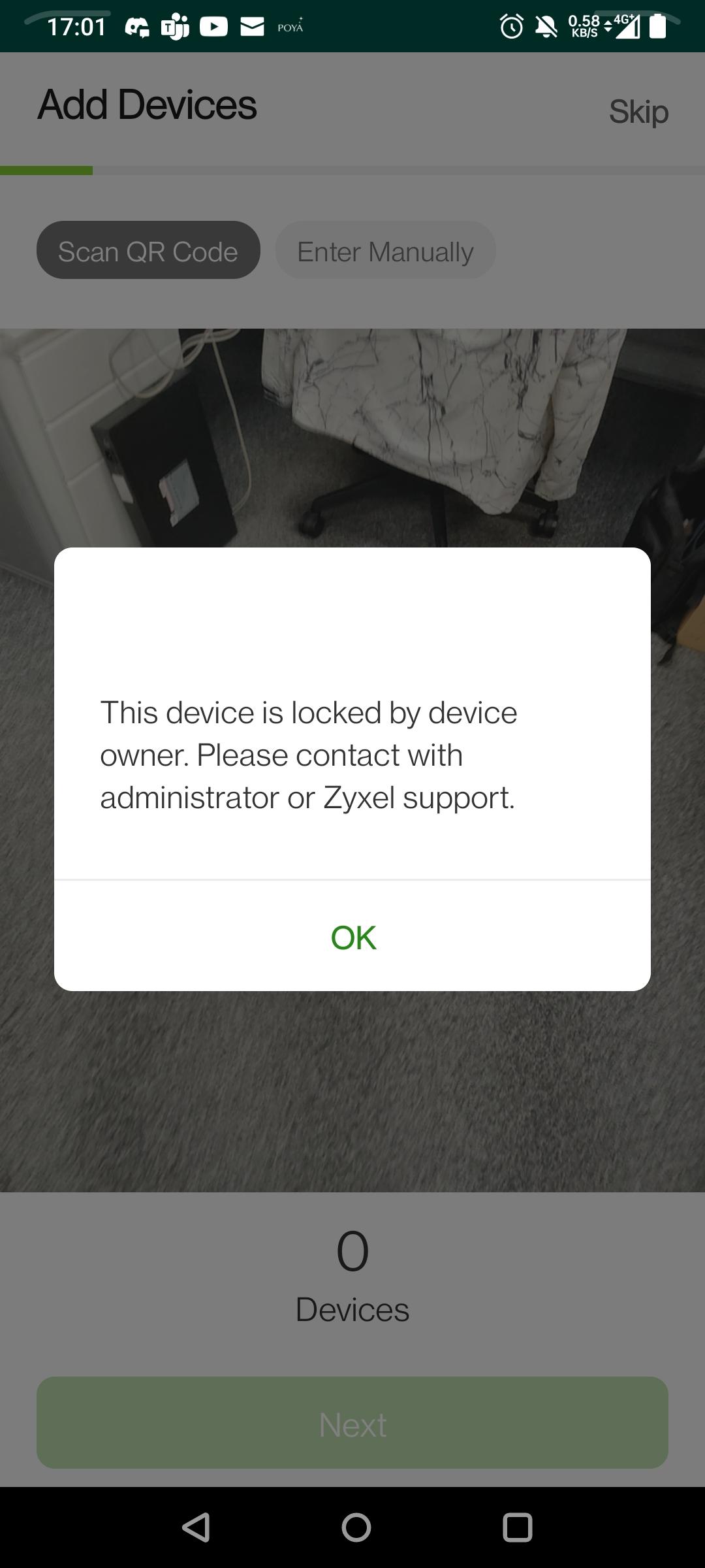 How to prevent device ownership override by other user — Zyxel Community