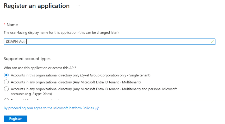 SSLVPN authentication with Microsoft Entra ID — Zyxel Community