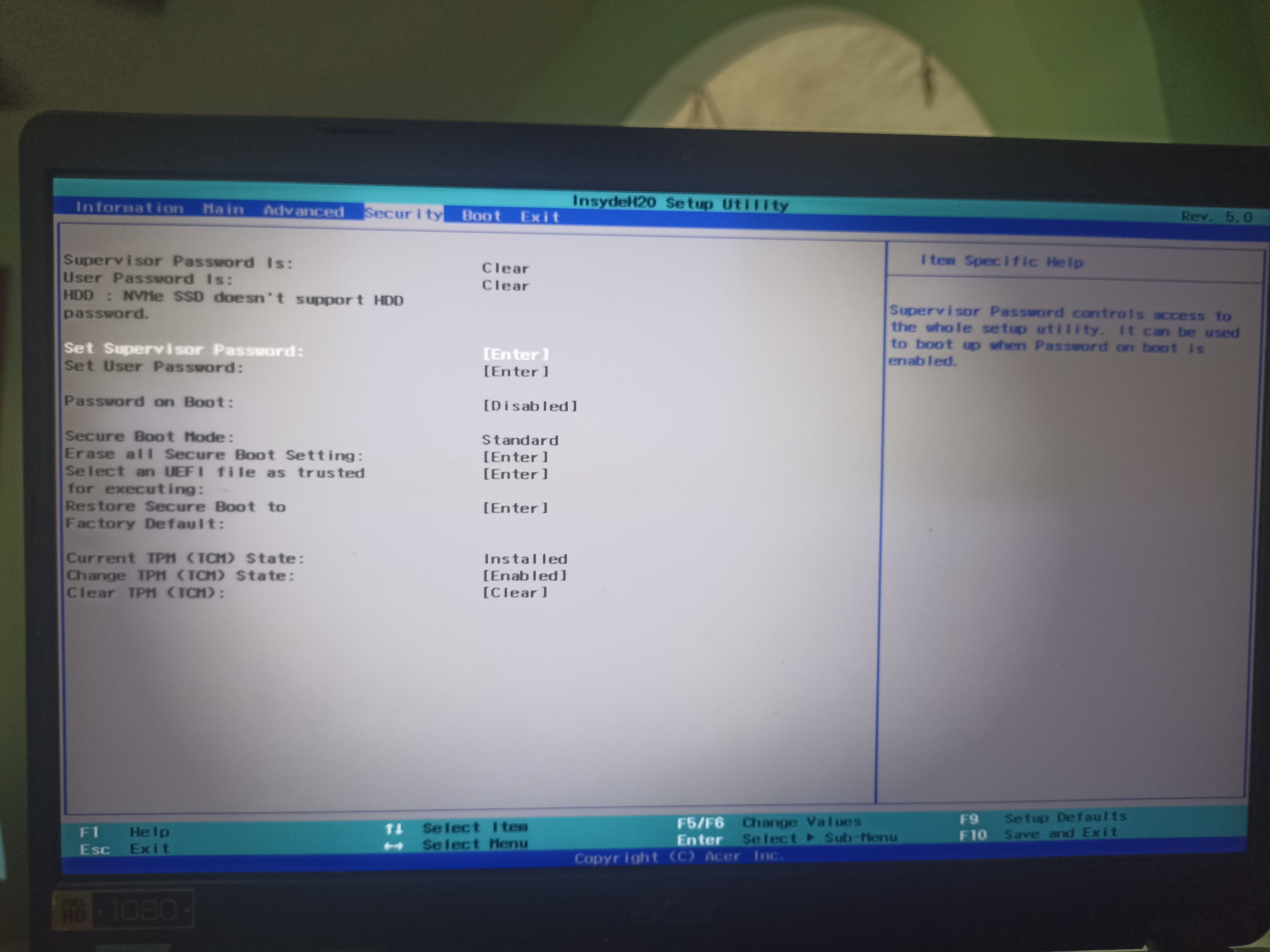 Aspire a515-43 "no bootable device " - Acer Community