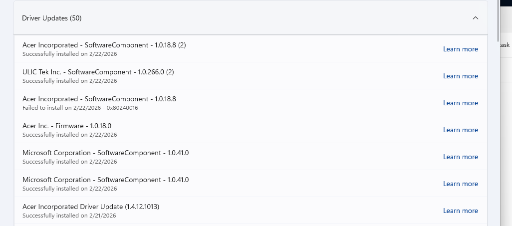 Prevent reinstall of Acer bloatware, monitoring services, etc through ...