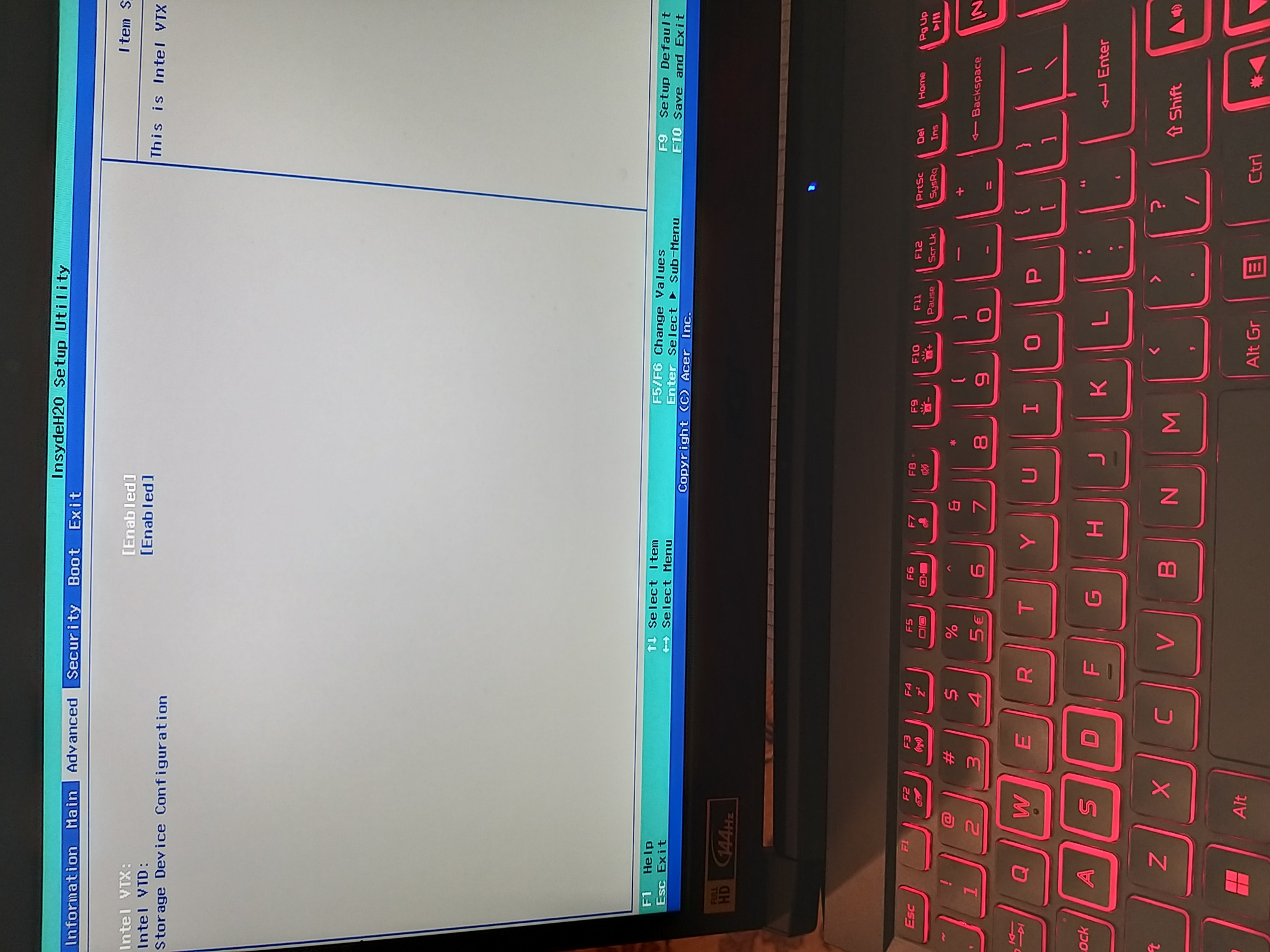 Bios Config Help For 5 AN515 57 Acer Community