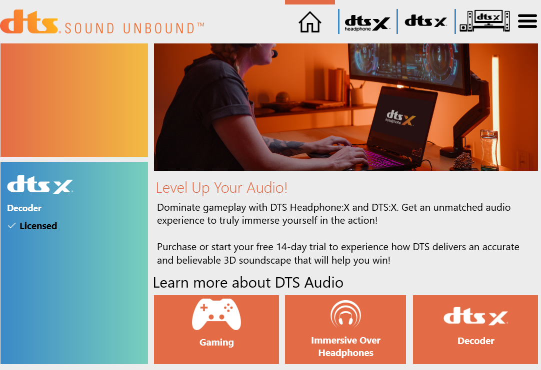 I accidentally deleted my dts x ultra...now i get back the dts sound ...
