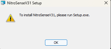 how do i properly re-install acer apps like nitro sense, acer care ...