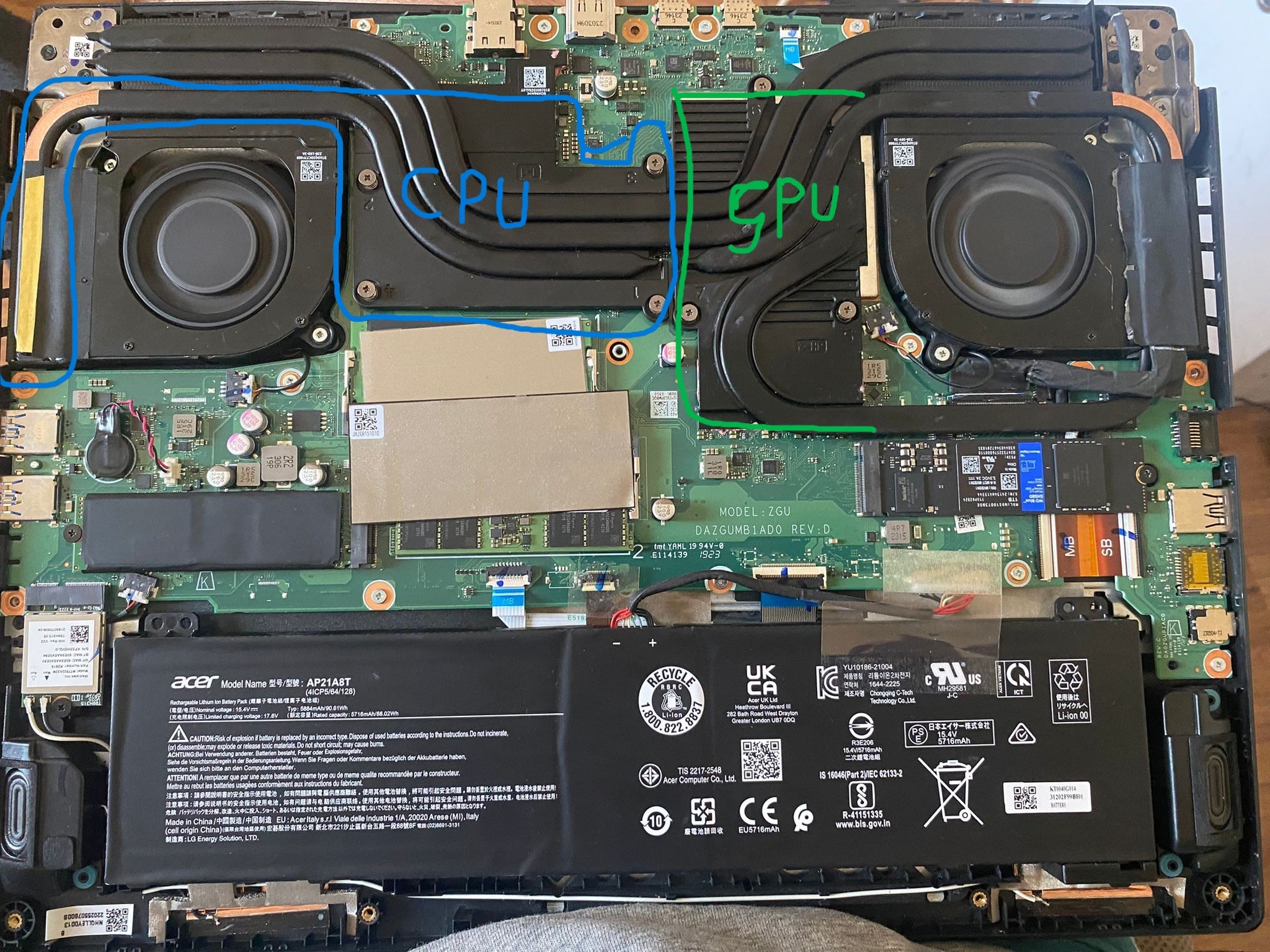CPU/GPU Fan Control Behavior Confusion – Nitro 16 AN16-41 - Acer Community