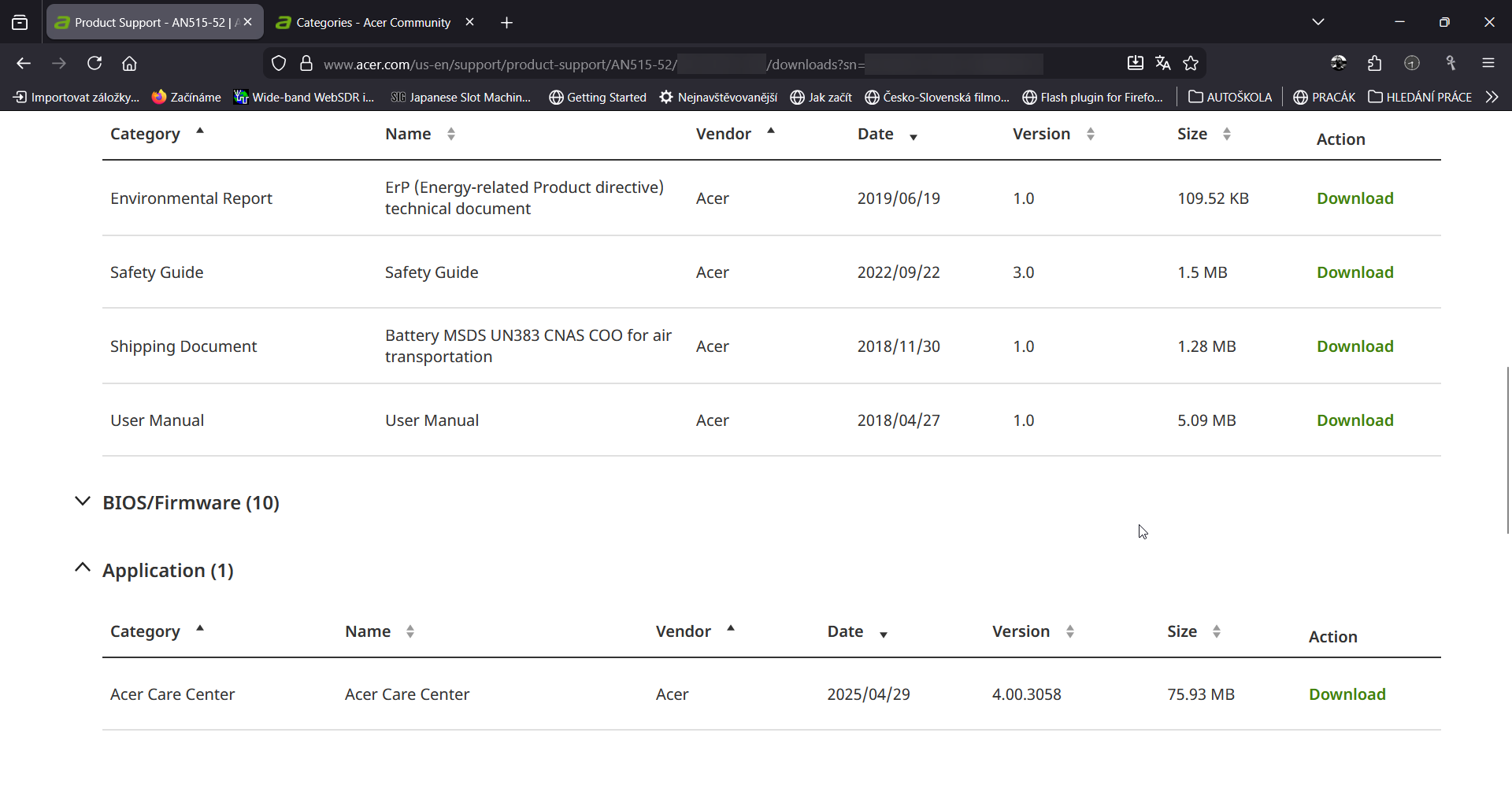 How do I install NitroSense for my gaming laptop? Model AN515-52-59HX ...