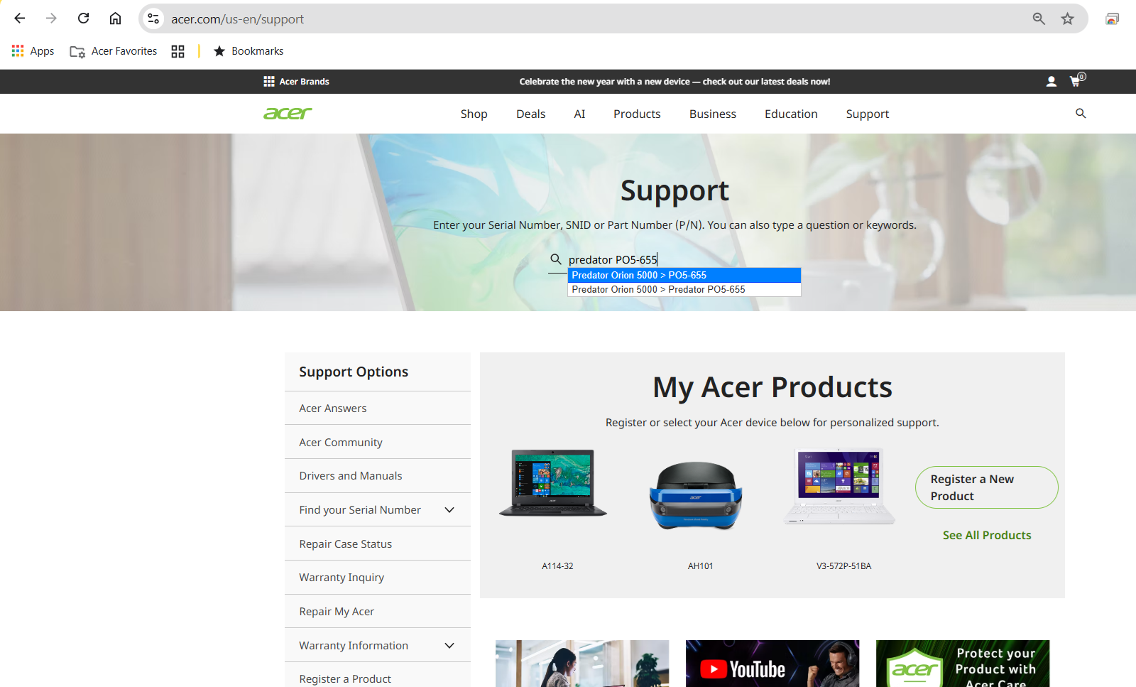 0x803F8001 Error When Launching PredatorSense Software - Acer Community