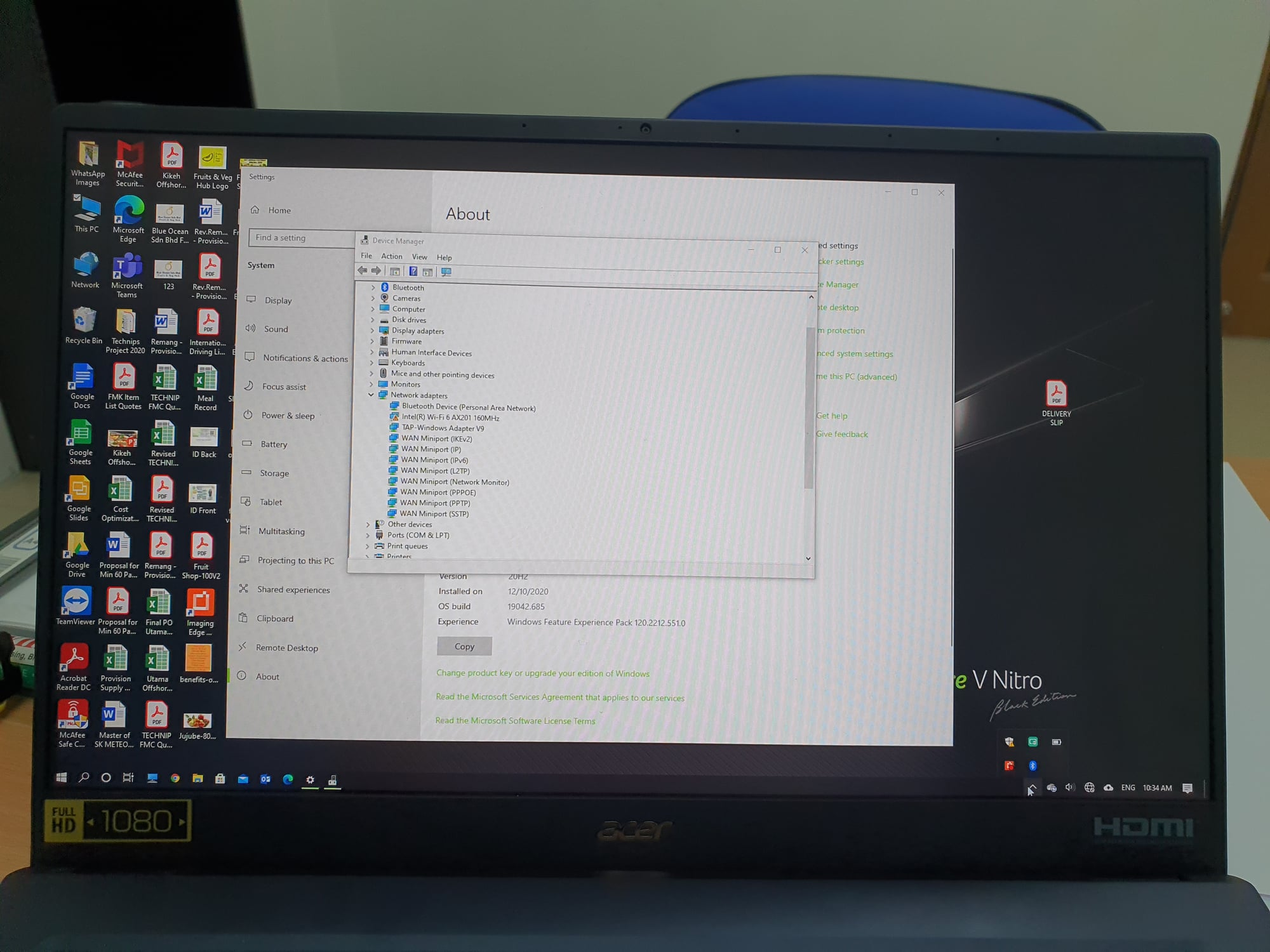 My Acer Swift 5 54T Is Having Wifi Issue Error Code 10 Its Intel My Acer Swift 5 54T Is Having Wifi Issue Error Code 10 Its Intel