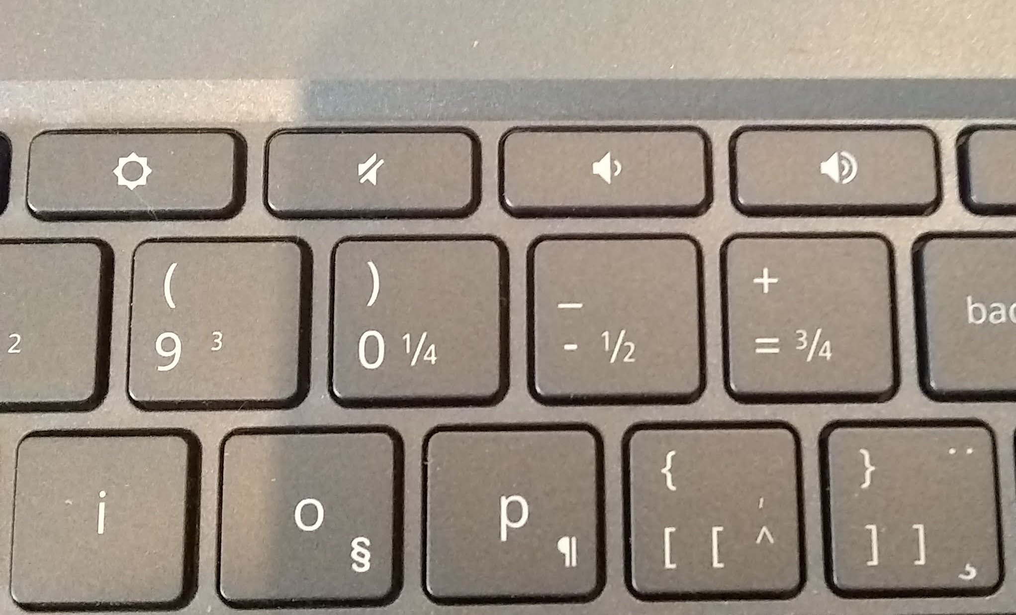 Fractions On Acer Spin 713 Keyboard Acer Community