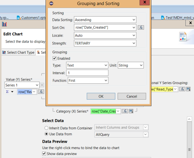 Birt Chart X Axis Not Sorted Correctly — Opentext Forums
