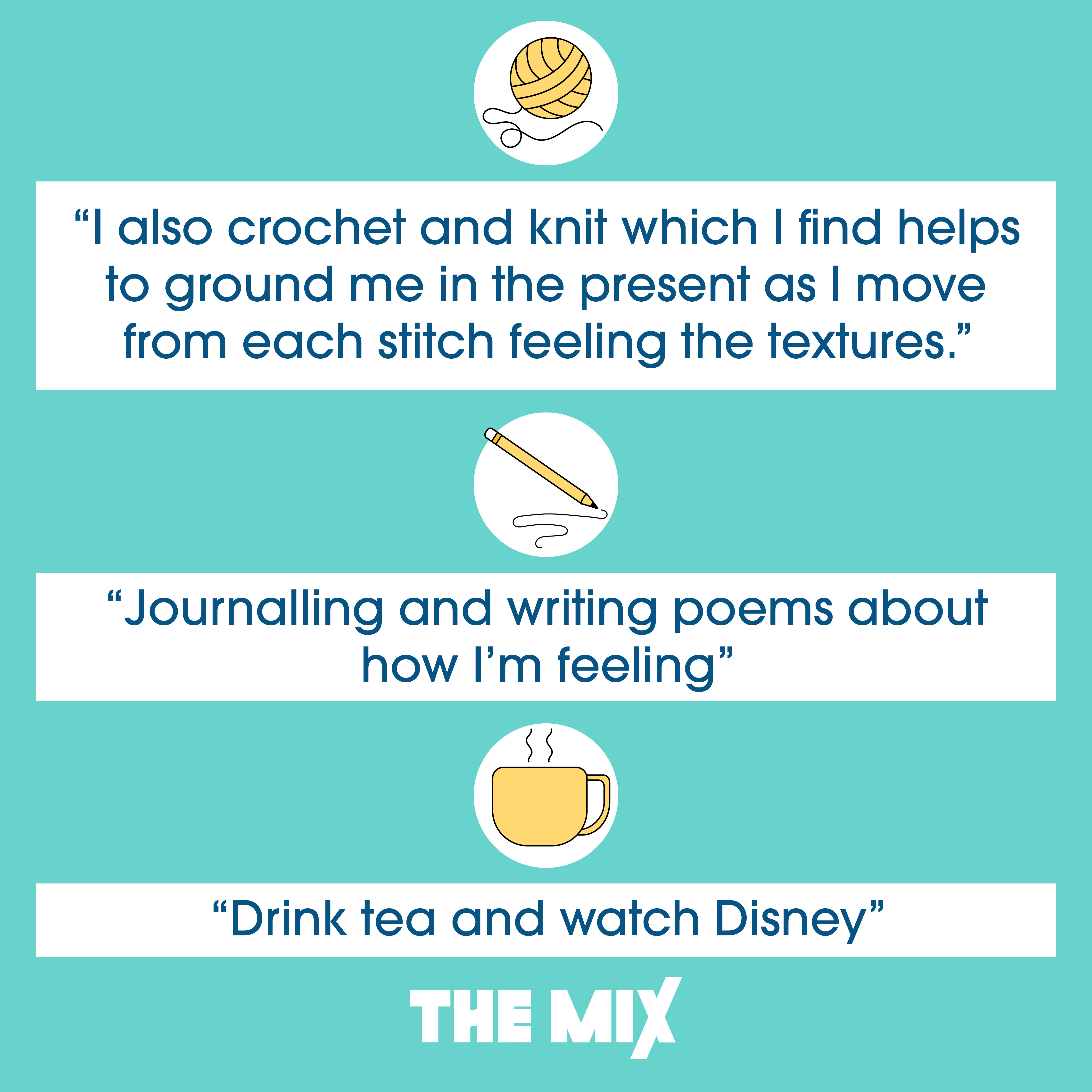 A guide to self-care from The Mix & community — The Mix Support Community