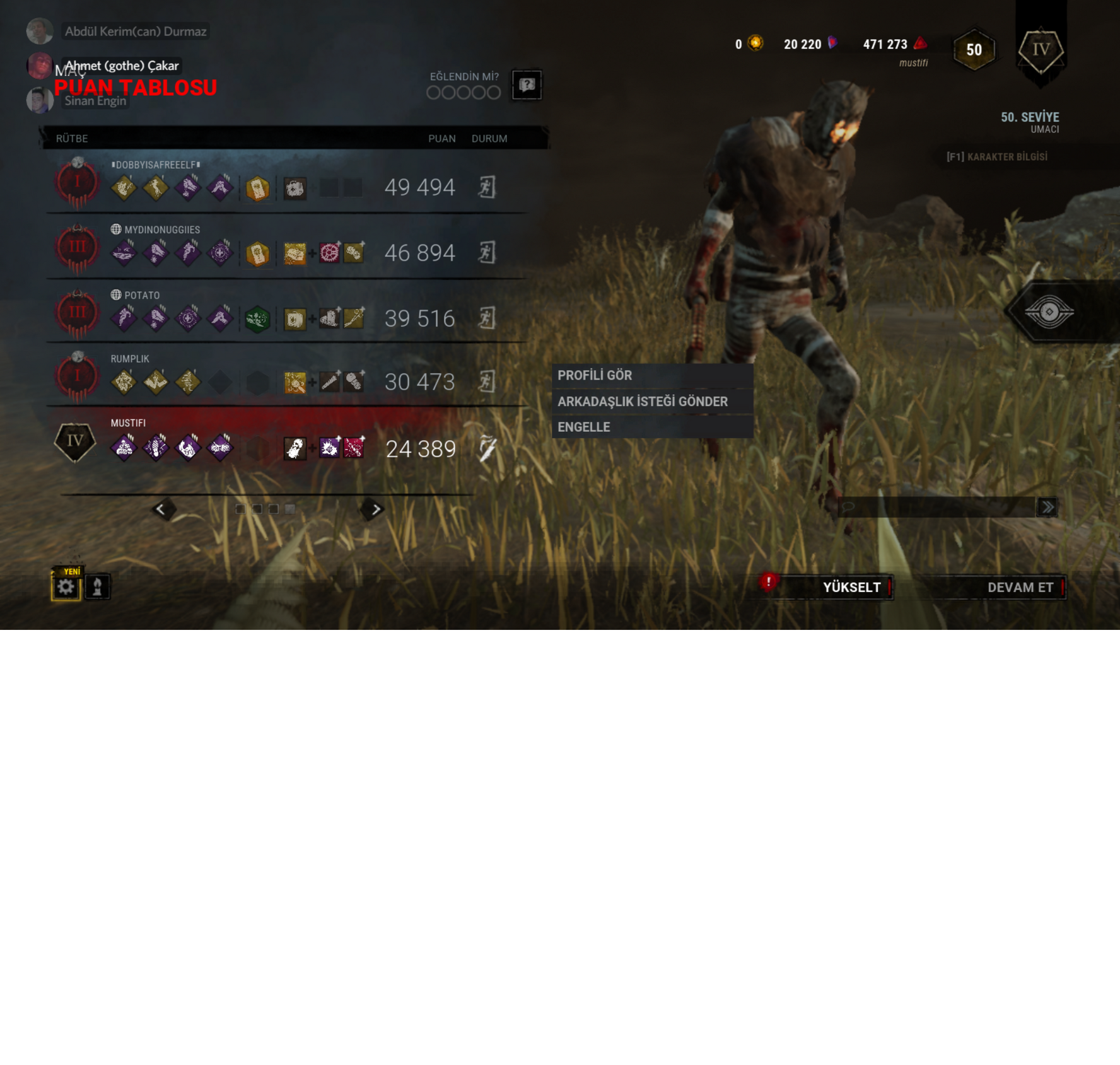 WHAT A RANK SYSTEM, THANKS DBD DEVELOPERS — BHVR