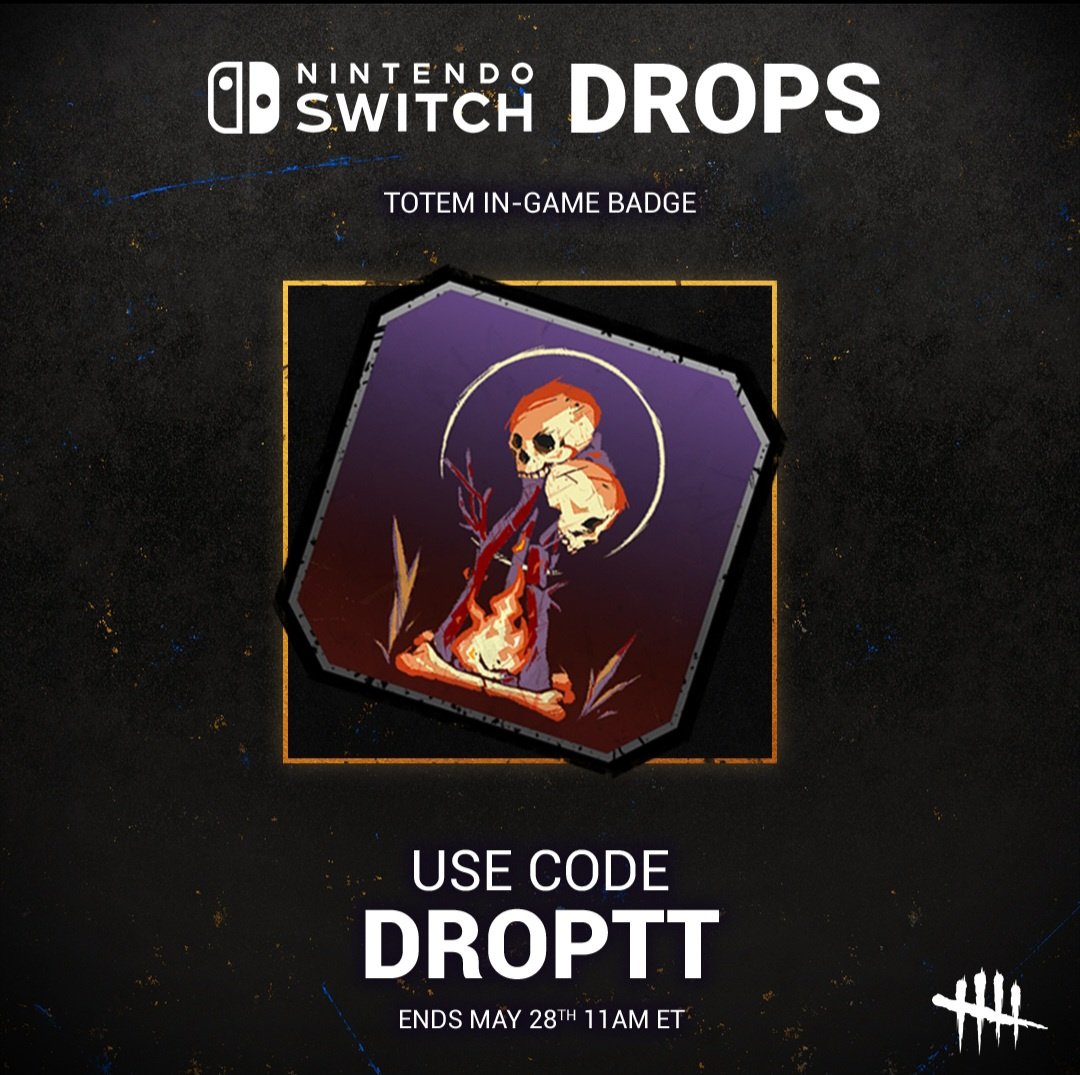 LAST CALL - Twitch Drop Codes for Nintendo Switch Players! — BHVR