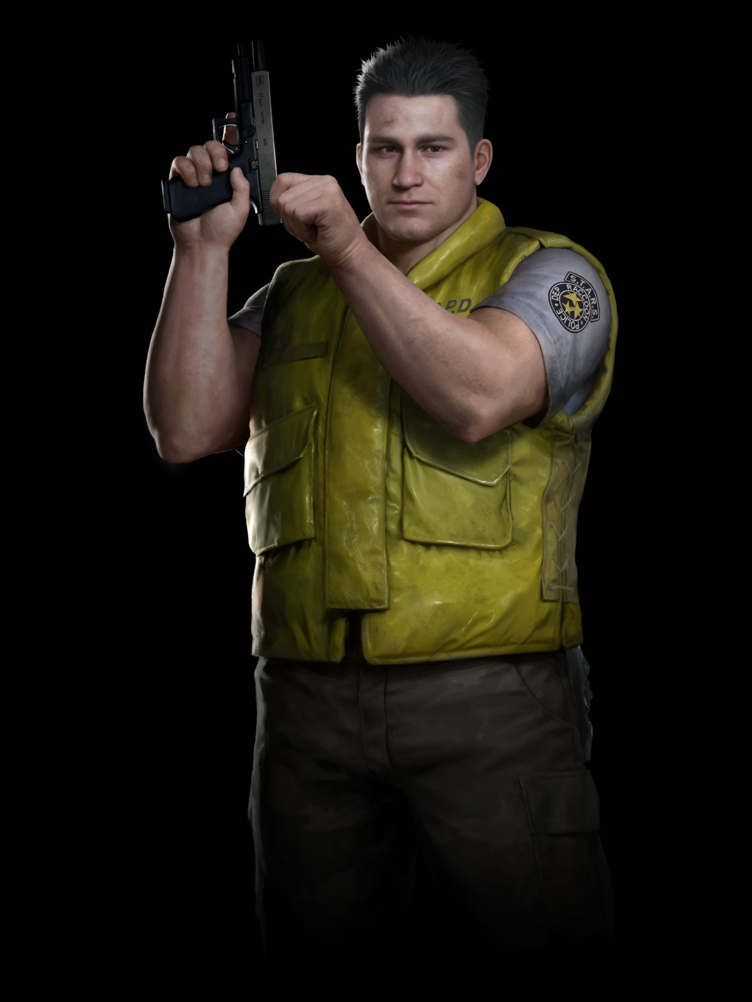 Resident Evil Brad Vickers & Barry Burton legendary outfits for Leon — BHVR