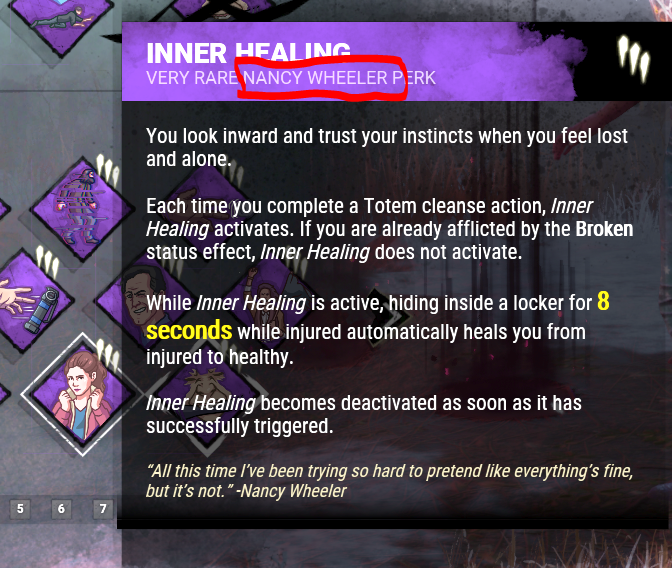 why were the names of the perk of stranger things changed? — BHVR