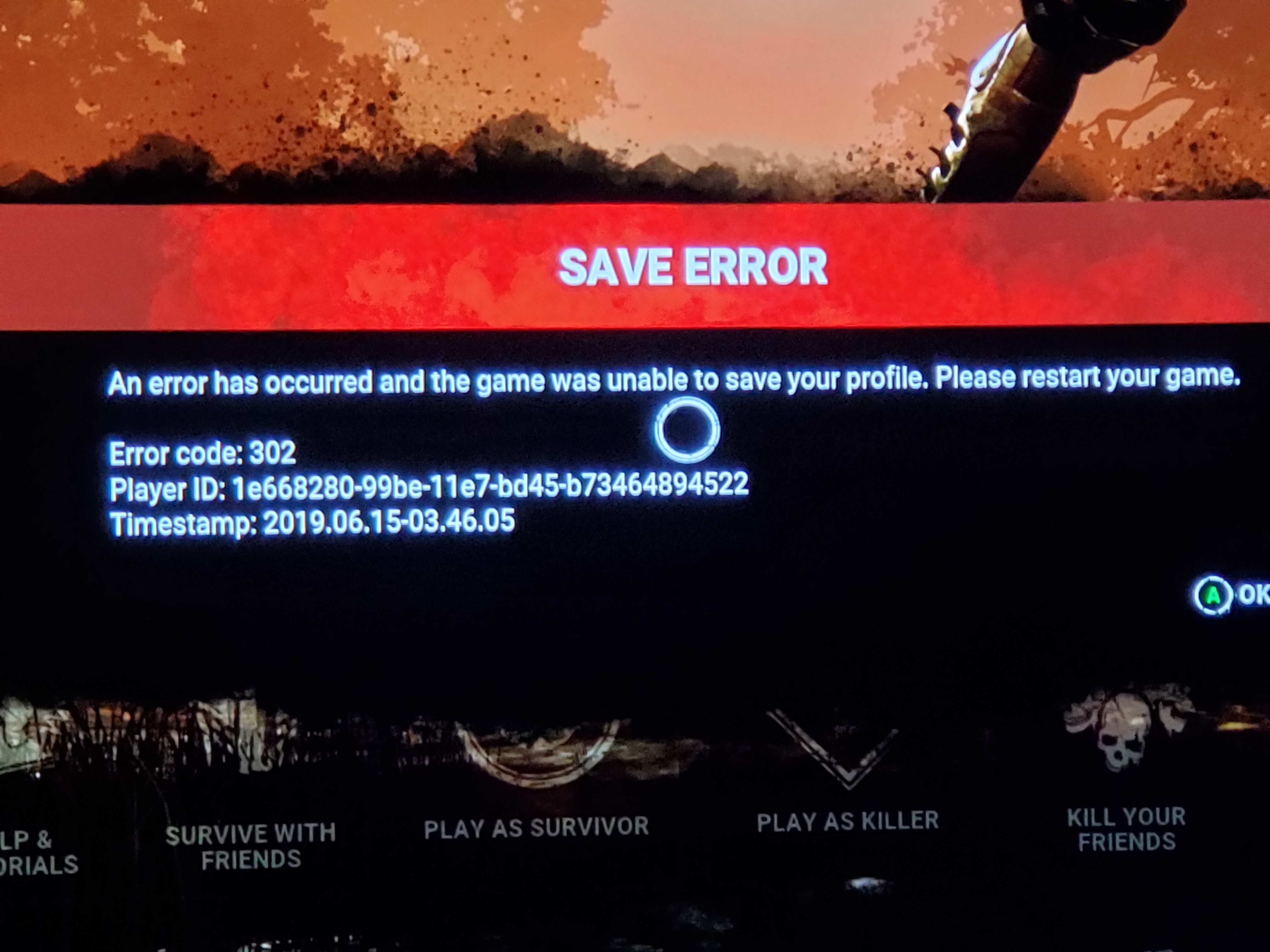 Error Code 302 Dead By Daylight Error Code 302 Dead By Daylight