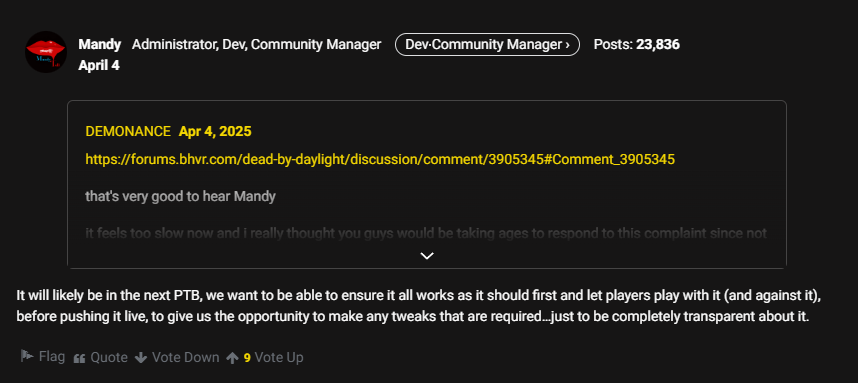 Didn't you forget to adjust Oni? — BHVR