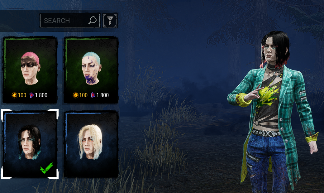 Taurie Cain's rare rarity headpiece hair uses incorrect colors (9.1.0 PTB) — BHVR