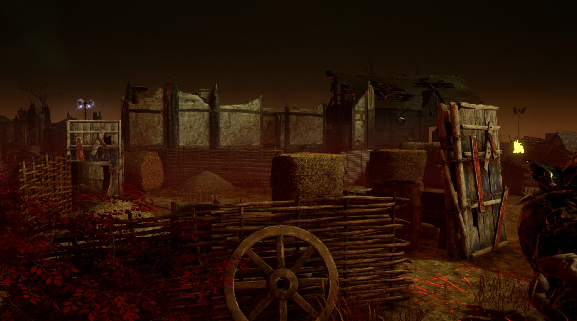 Ludicrous amount of pallets on the new map, has to be bugged — BHVR