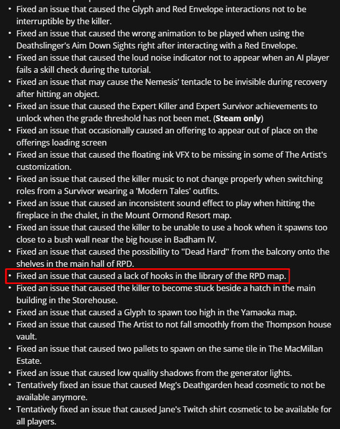 RPD Library Hook Fix — BHVR