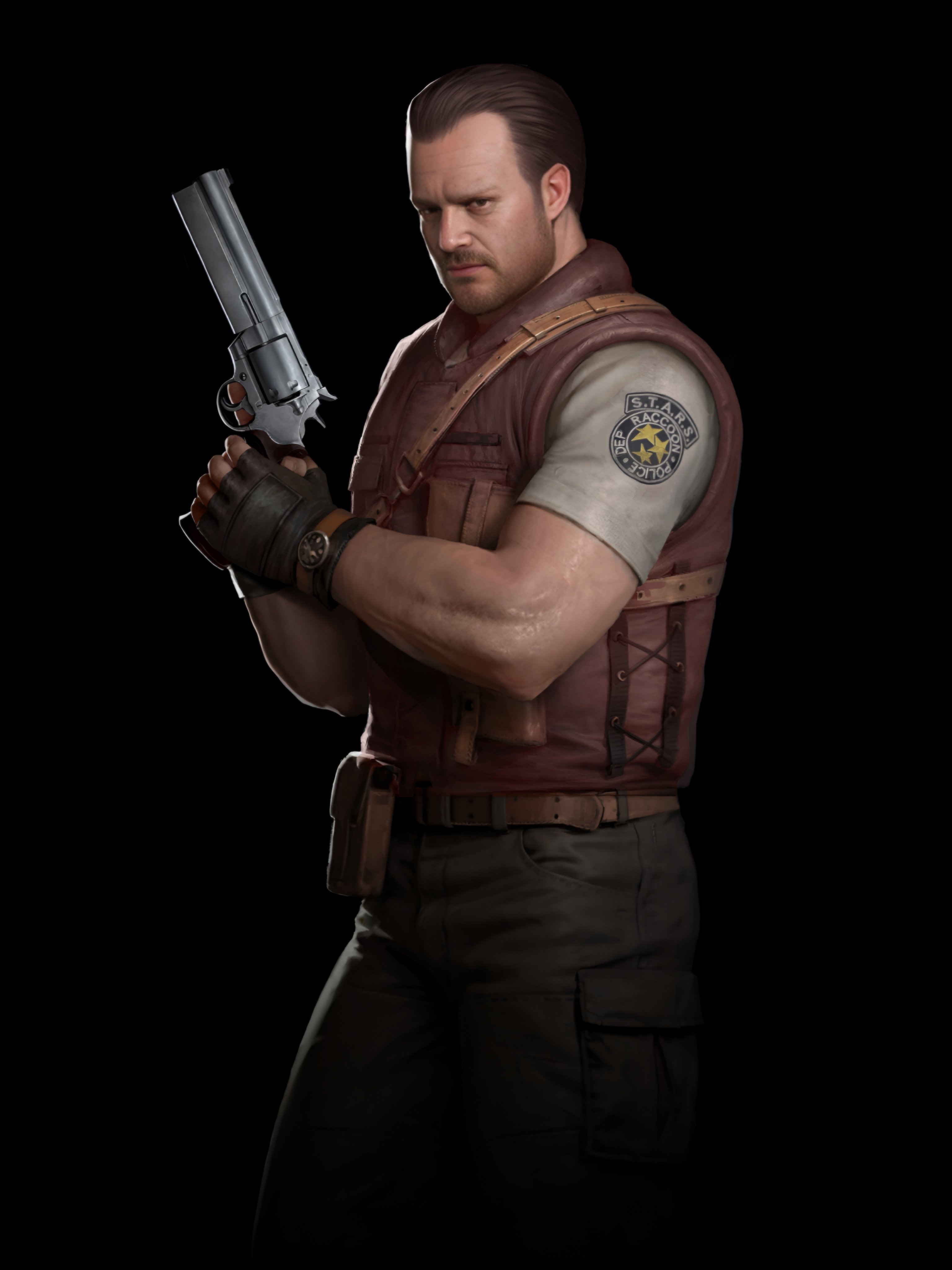 Resident Evil Brad Vickers & Barry Burton legendary outfits for Leon — BHVR