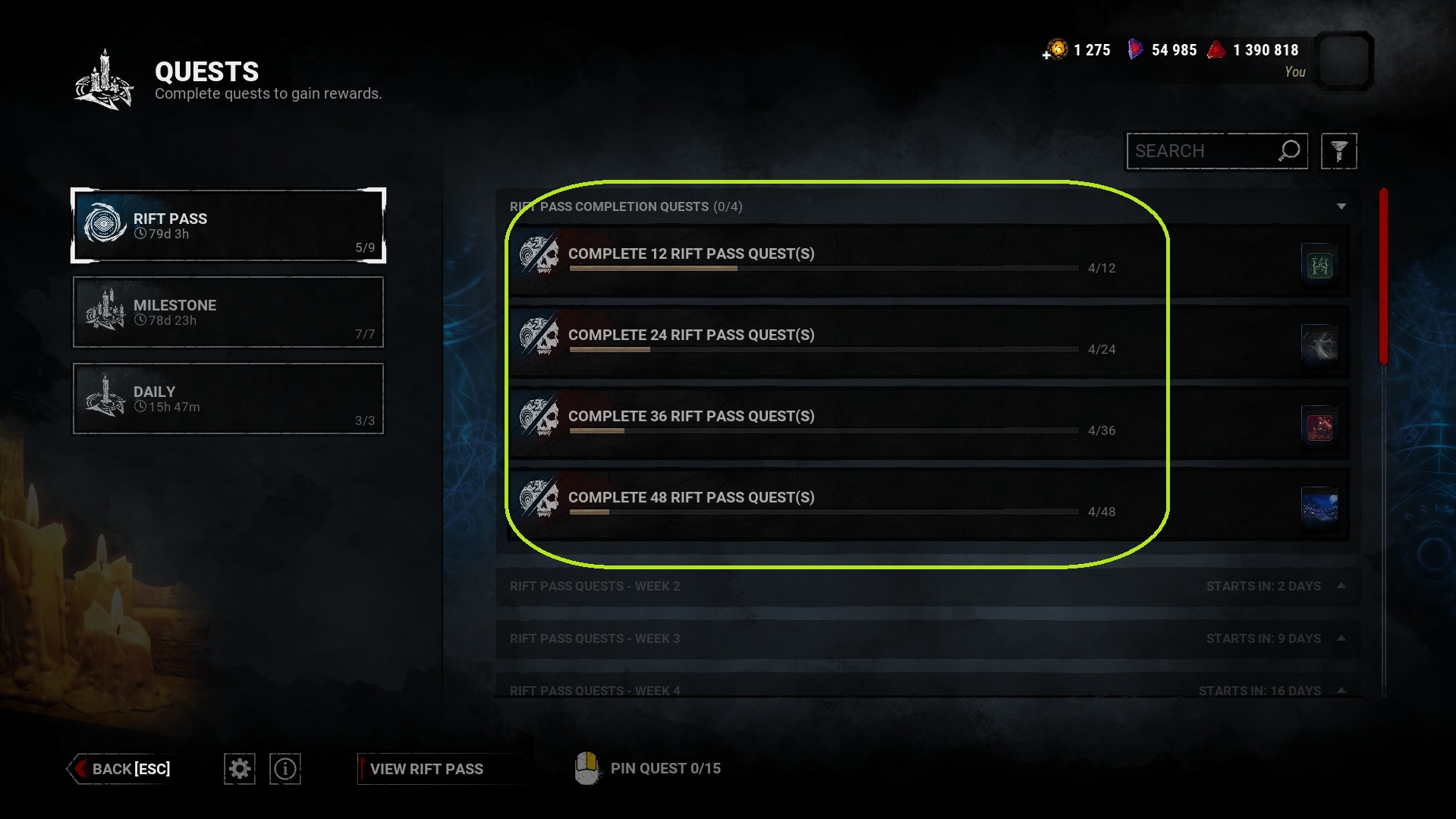 Rift Pass Quest? — BHVR