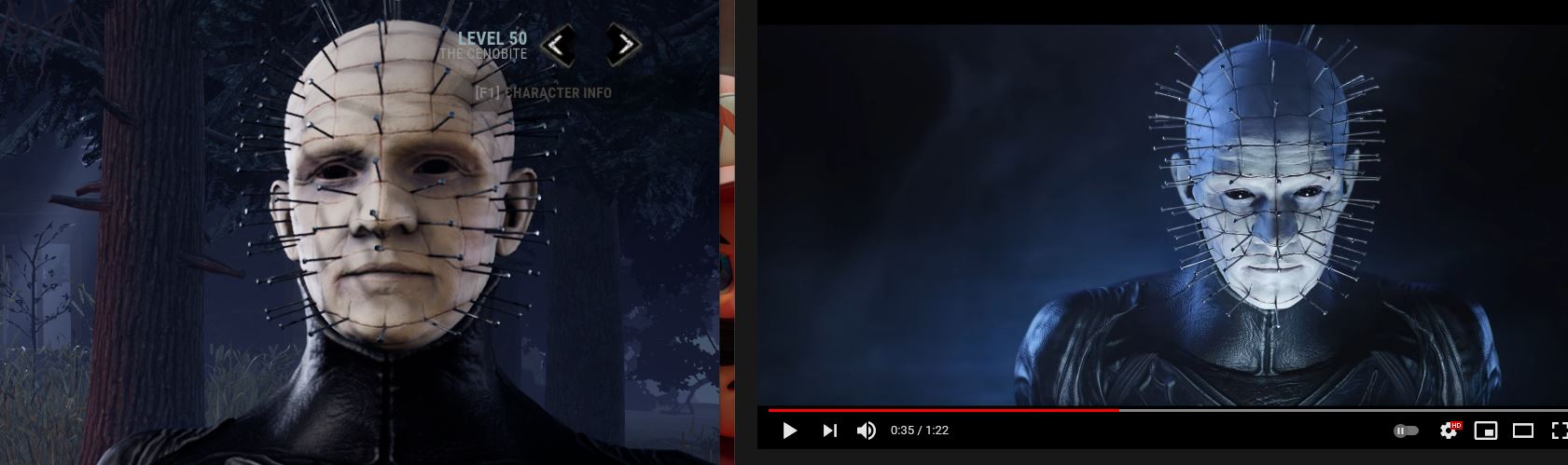 Pinhead's In-Game Model — BHVR