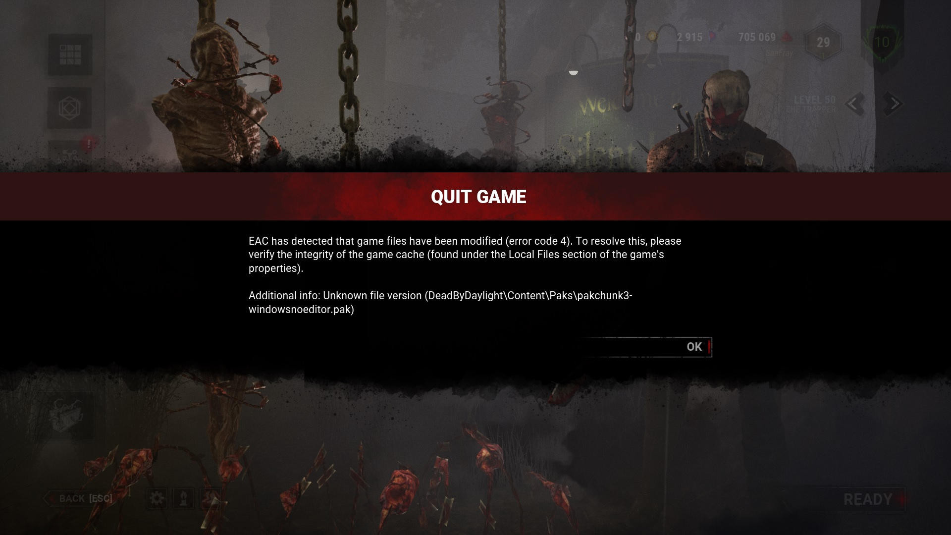 Error Code 4 EAC BHVR Error Code 4 EAC BHVR