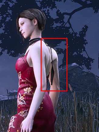 Ada Wong's Lunar Qipao Skin clipping issues. — BHVR