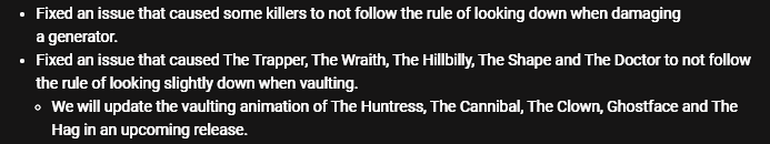 I Thought Bhvr Wasn T Going To Add More Looking Down Situations Bhvr