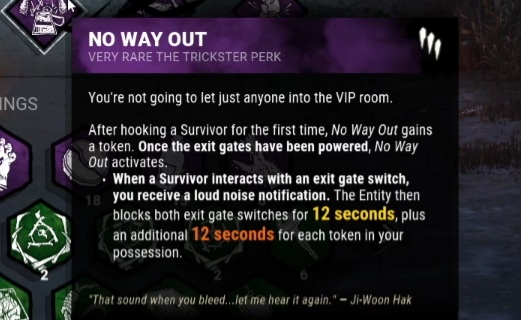 No way out bugged or misleading text. — BHVR