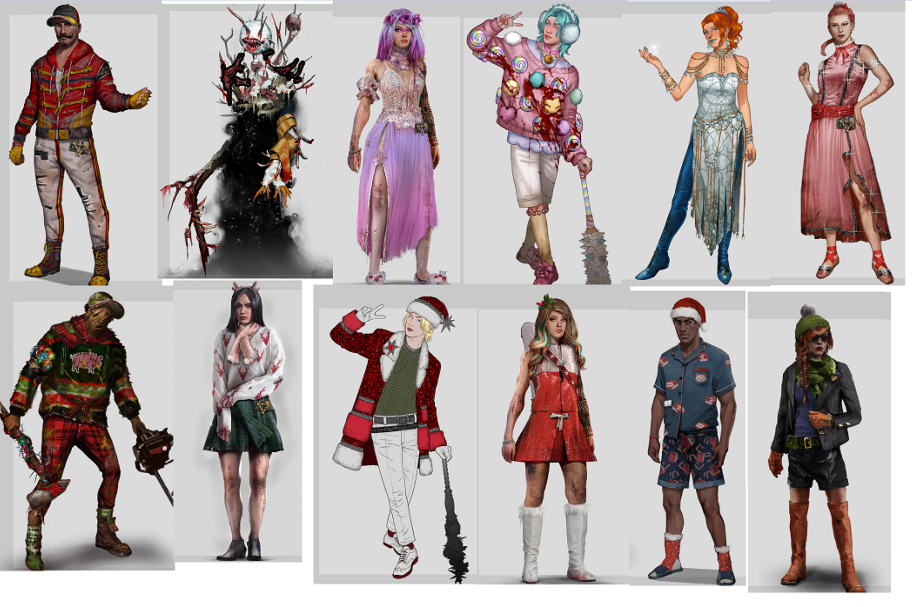 BHVR please give us all of the Winter Cosmetics! — Dead By Daylight