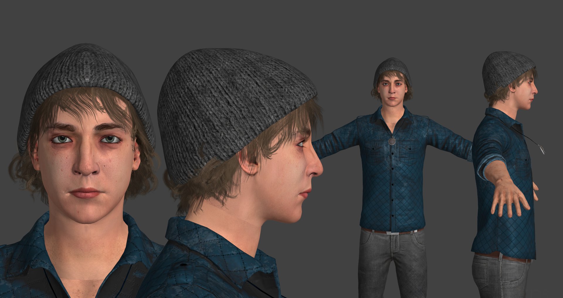 Please fix Quentin's face at once! — BHVR