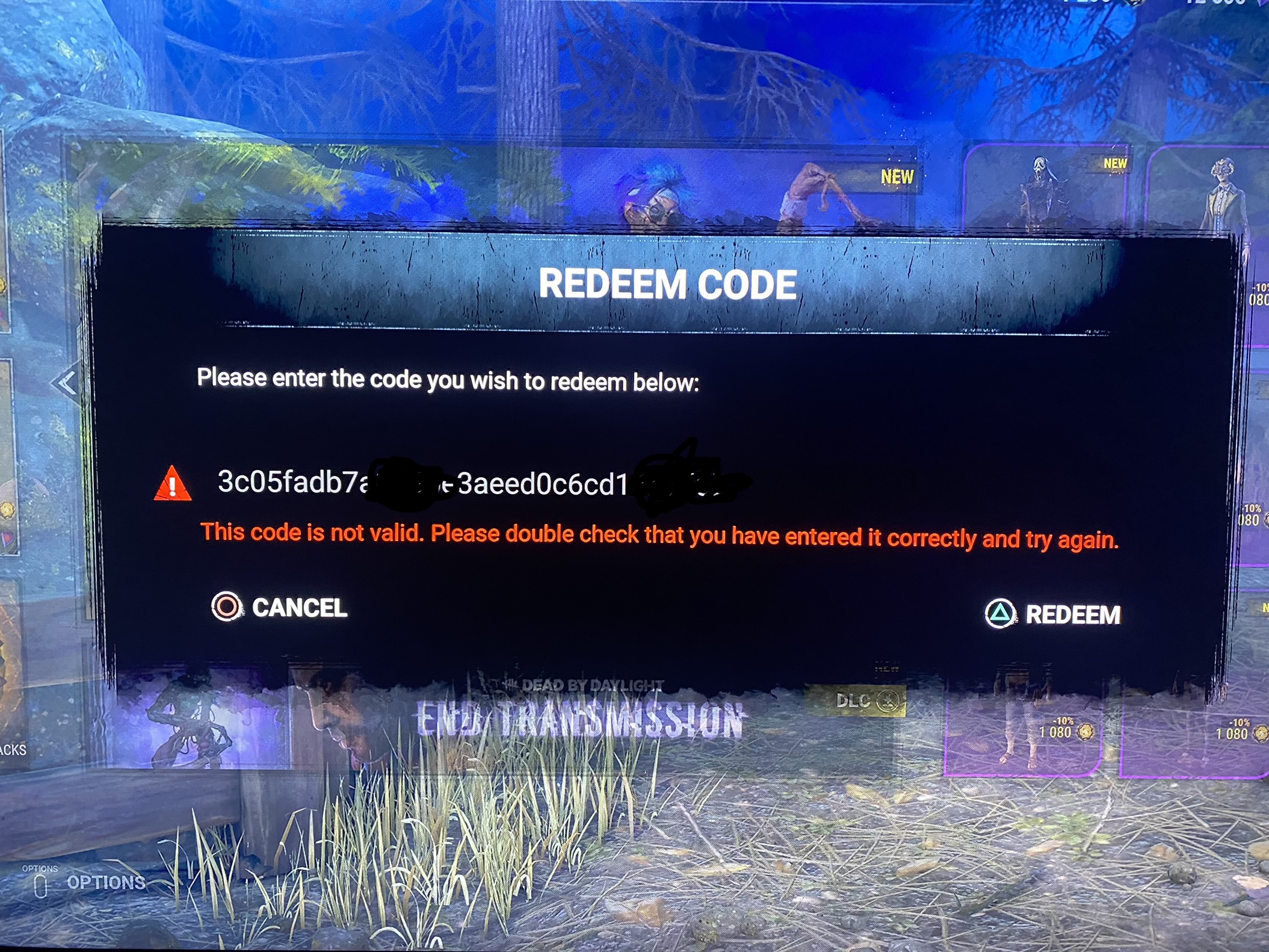 PS5 Ace s Wild Charm Code Not Working BHVR