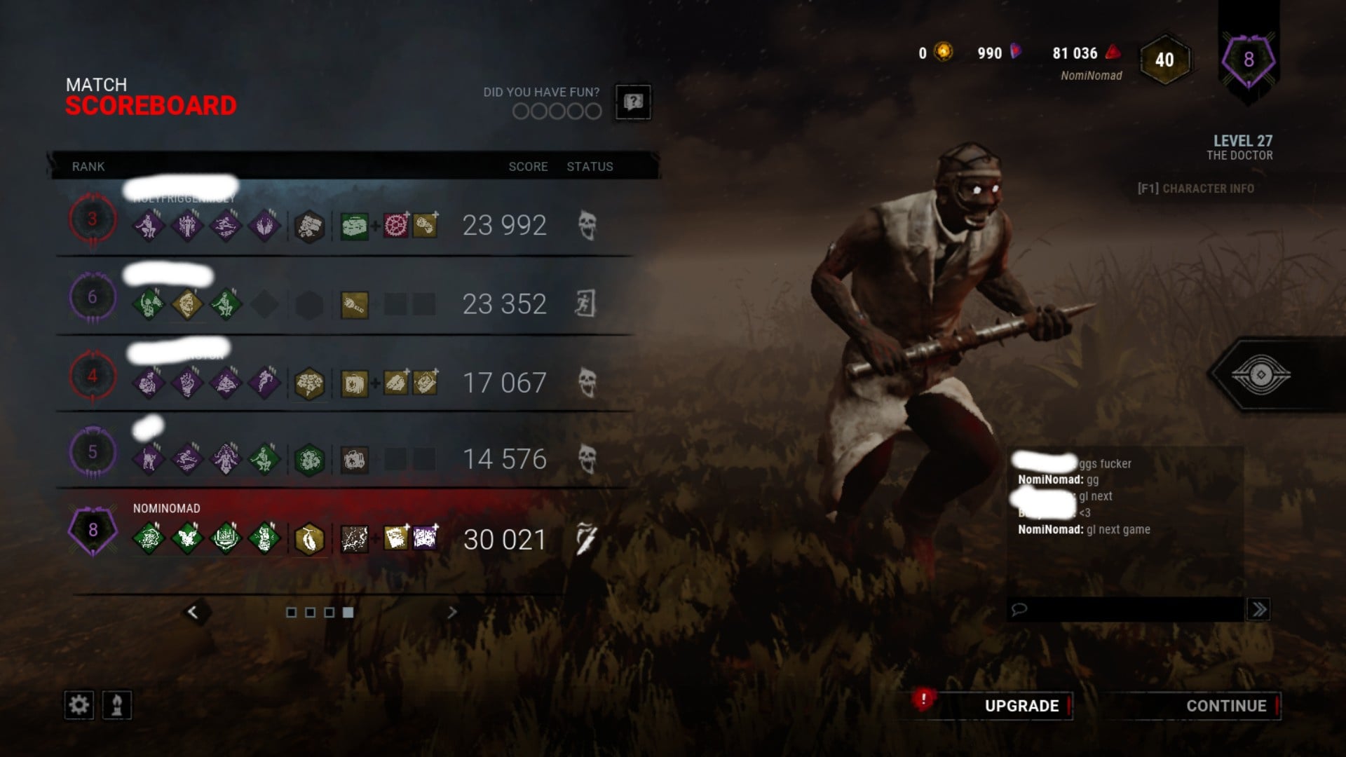 The DbD community is confusing. — BHVR
