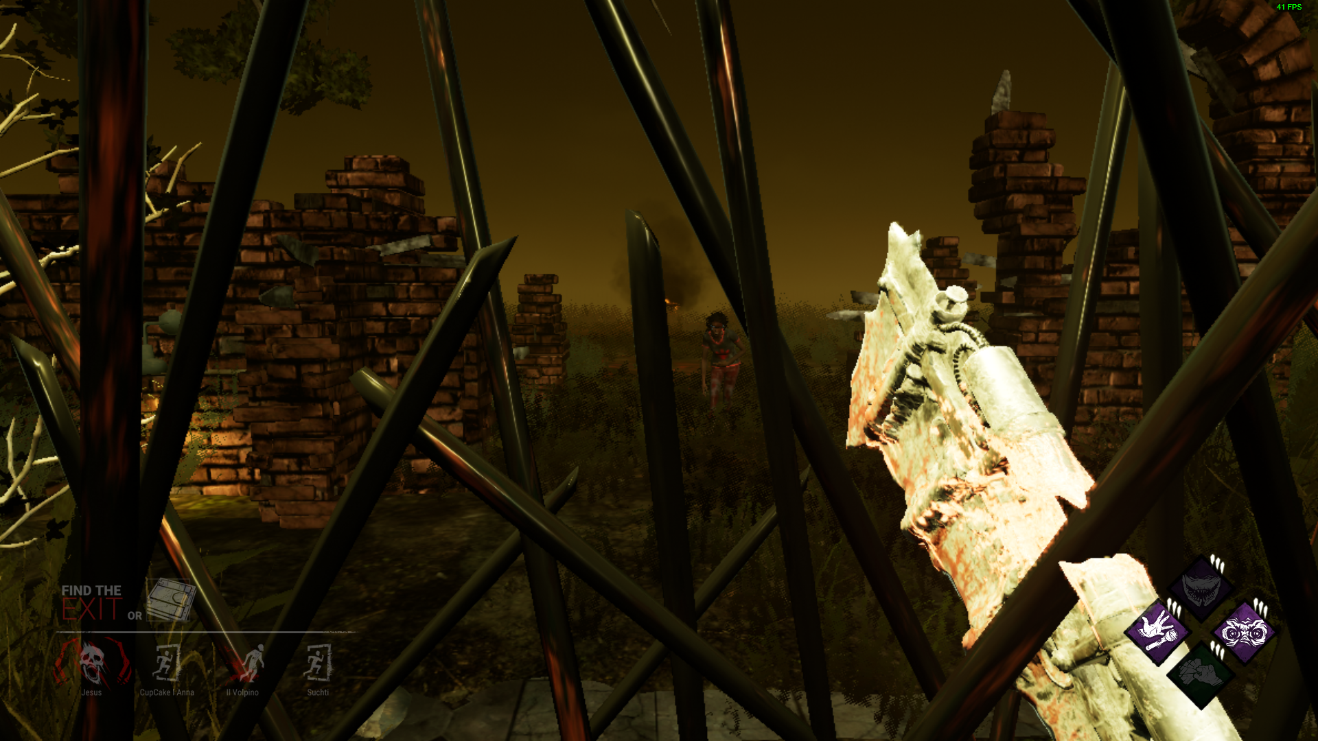 lol crazy bug by dropping surv in exit gate — BHVR