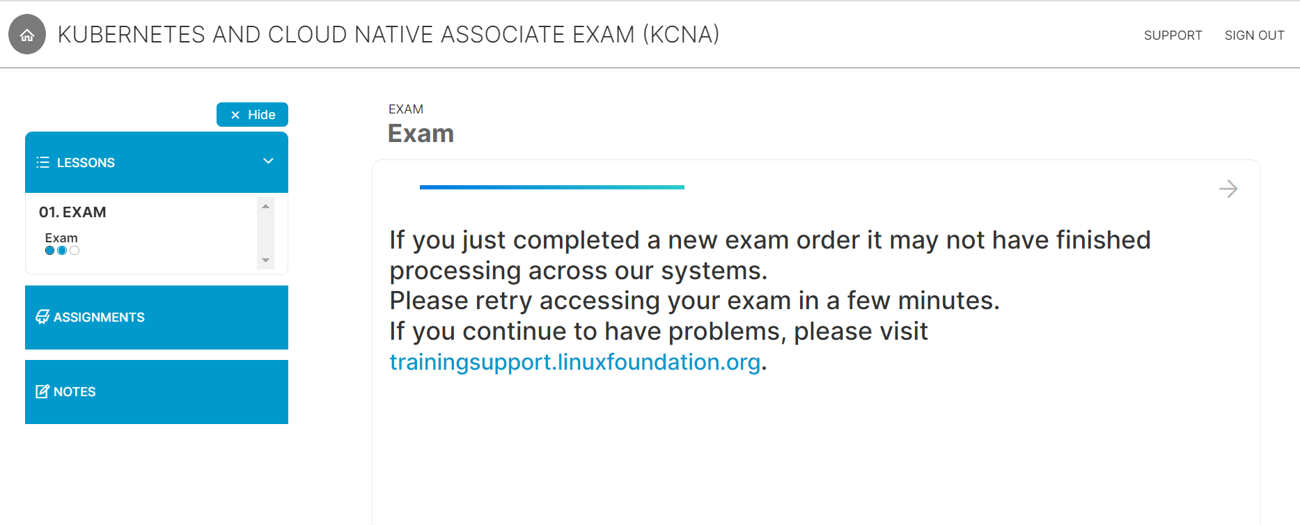 Unable To Schedule KCNA Exam Linux Foundation Forums