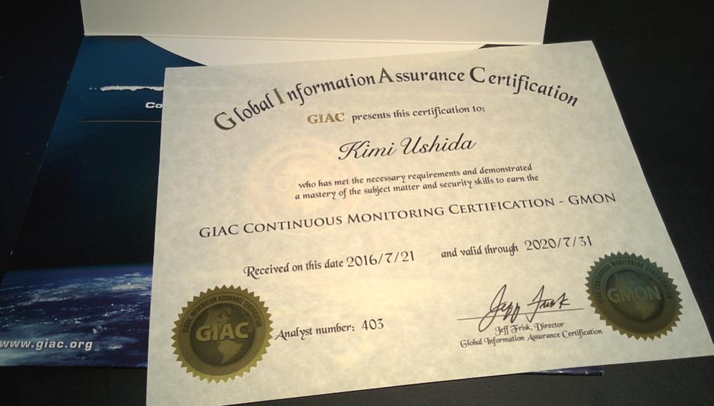 GMON passed — TechExams Community