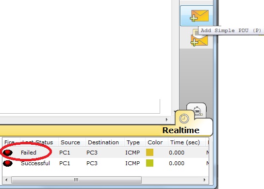 Packet Tracer question: First PDU often fail. Why? — TechExams Community