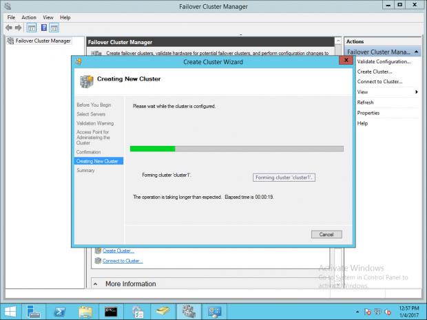 Failover cluster cannot be created, Please help — TechExams Community