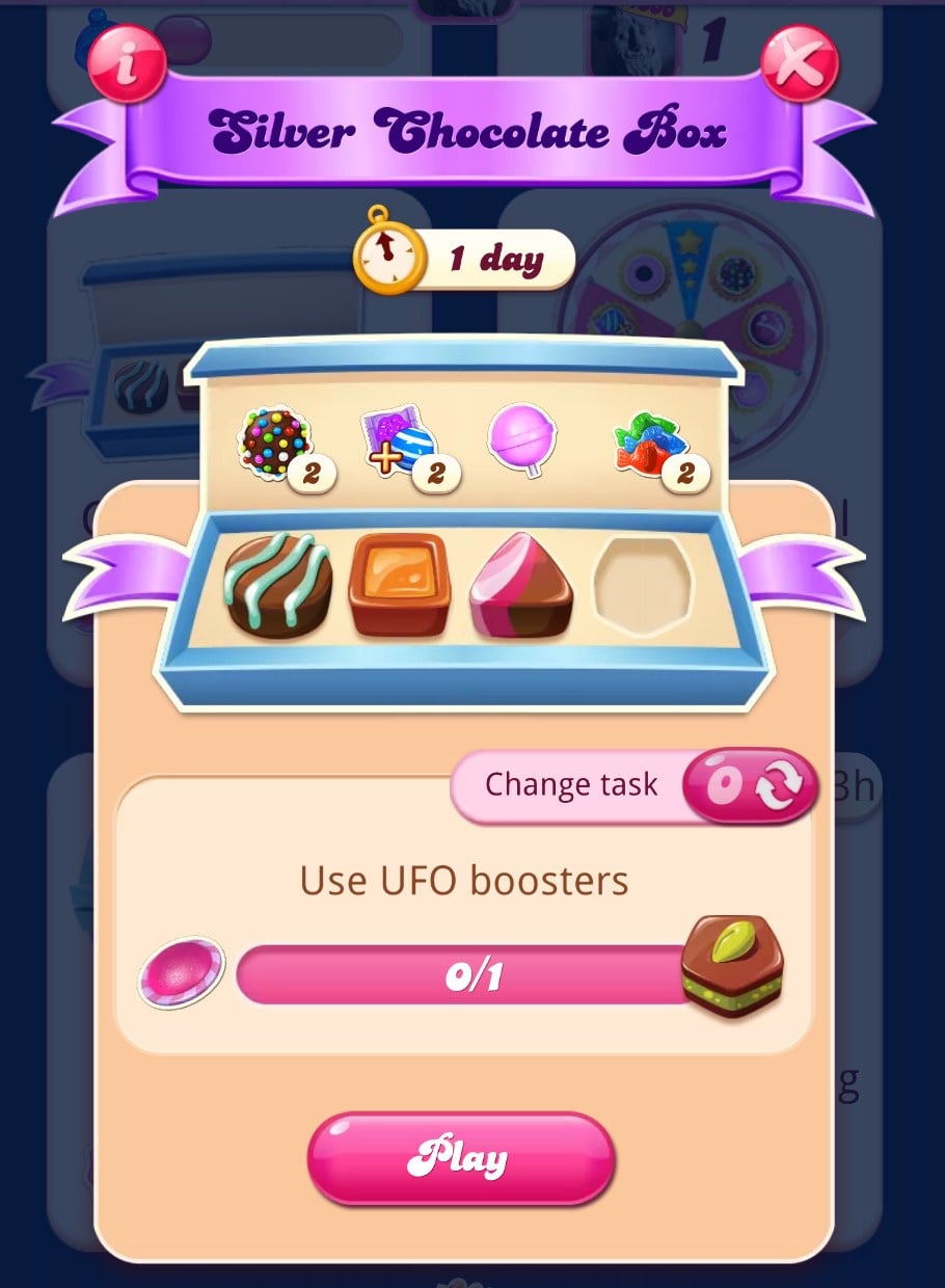 Why didn't using a UFO booster unlock my Silver chocolate box? - King ...