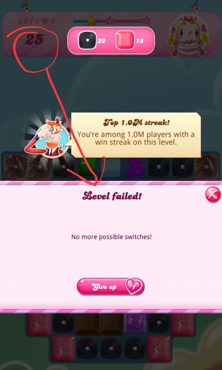 What Is This Level Failed Because No More Possible Switches King What Is This Level Failed Because No More Possible Switches King