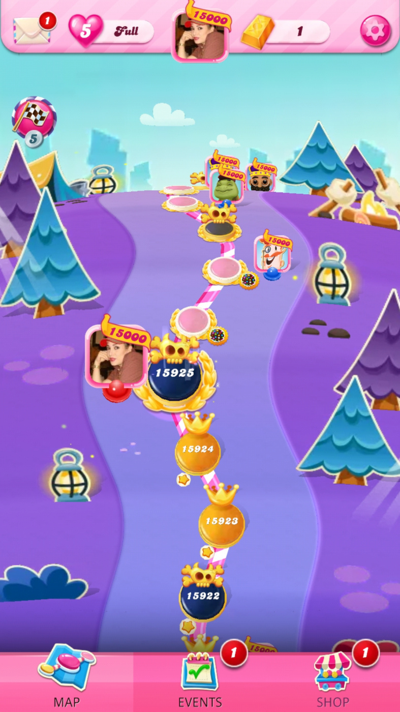 Claim the Exclusive Level 15000. This is my level now — King Community