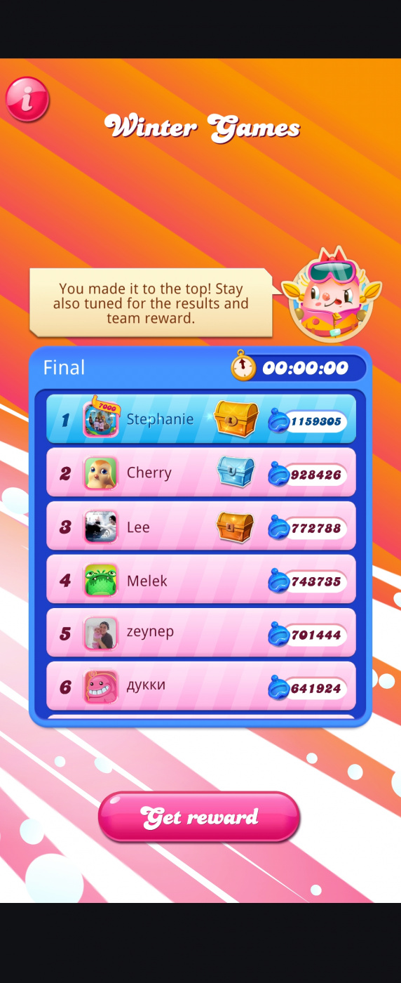 My final result — King Community