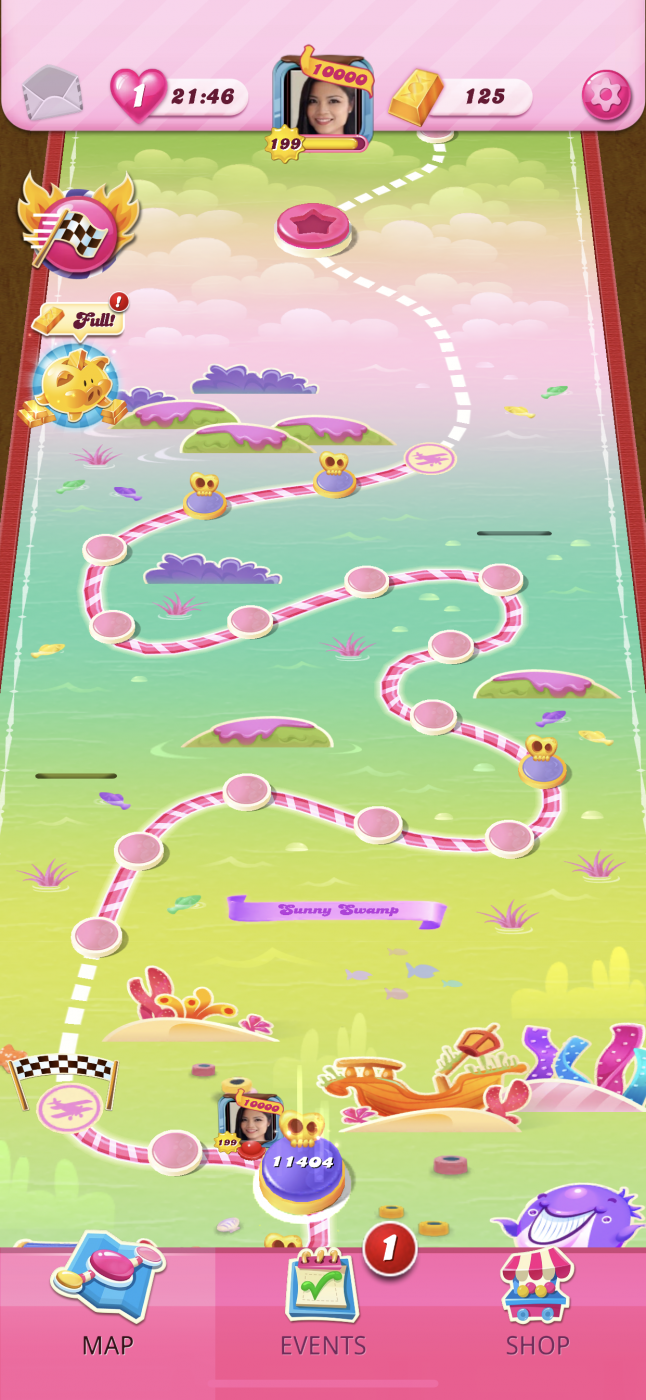 Why there is only normal level in candy crush saga map — King Community