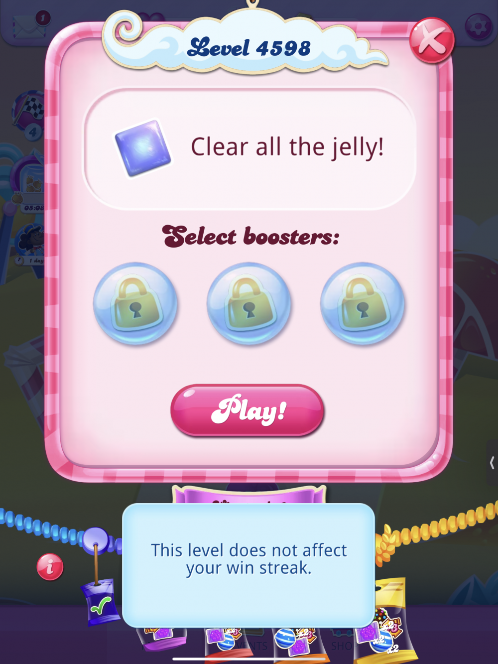 Purchased Bundle - Stopped showing up levels and stuck on a locked ...