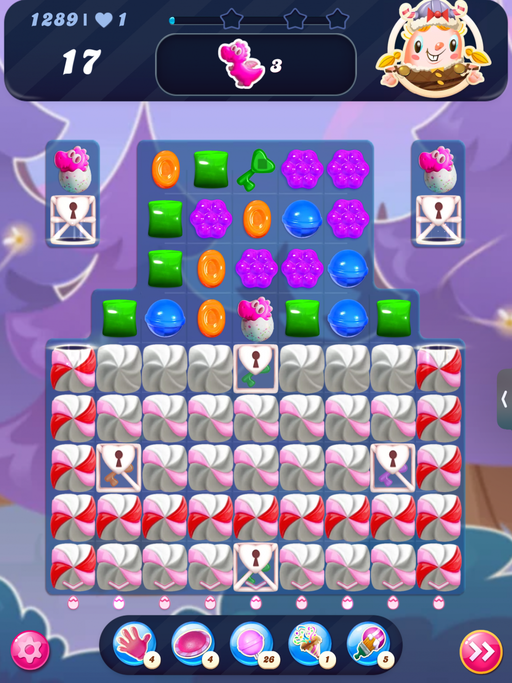 I'm on level 1289 and only getting 17 turns and on YouTube it's say 24 ...