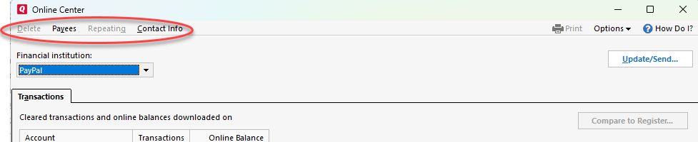 Make the whole UI conform to Windows control standards — Quicken