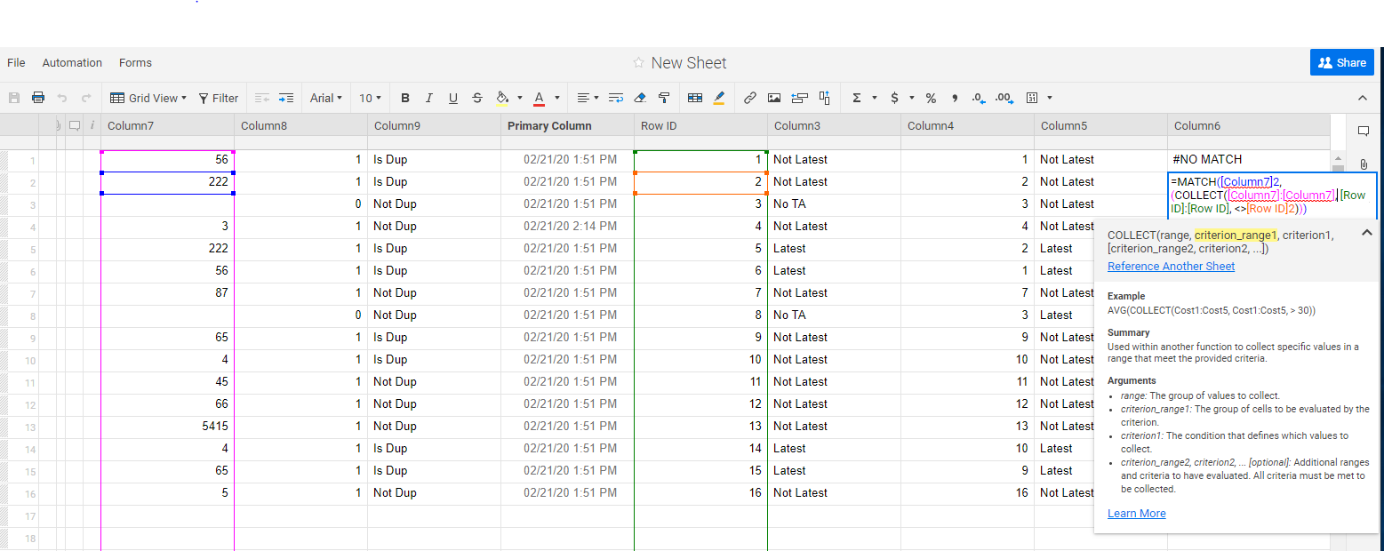 Removing old entries by comparing Modified time — Smartsheet Community