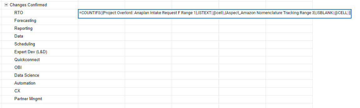 COUNTIFS Cross Sheet 1 Column Is Blank And 1 Column Is Not Blank Smartsheet Community